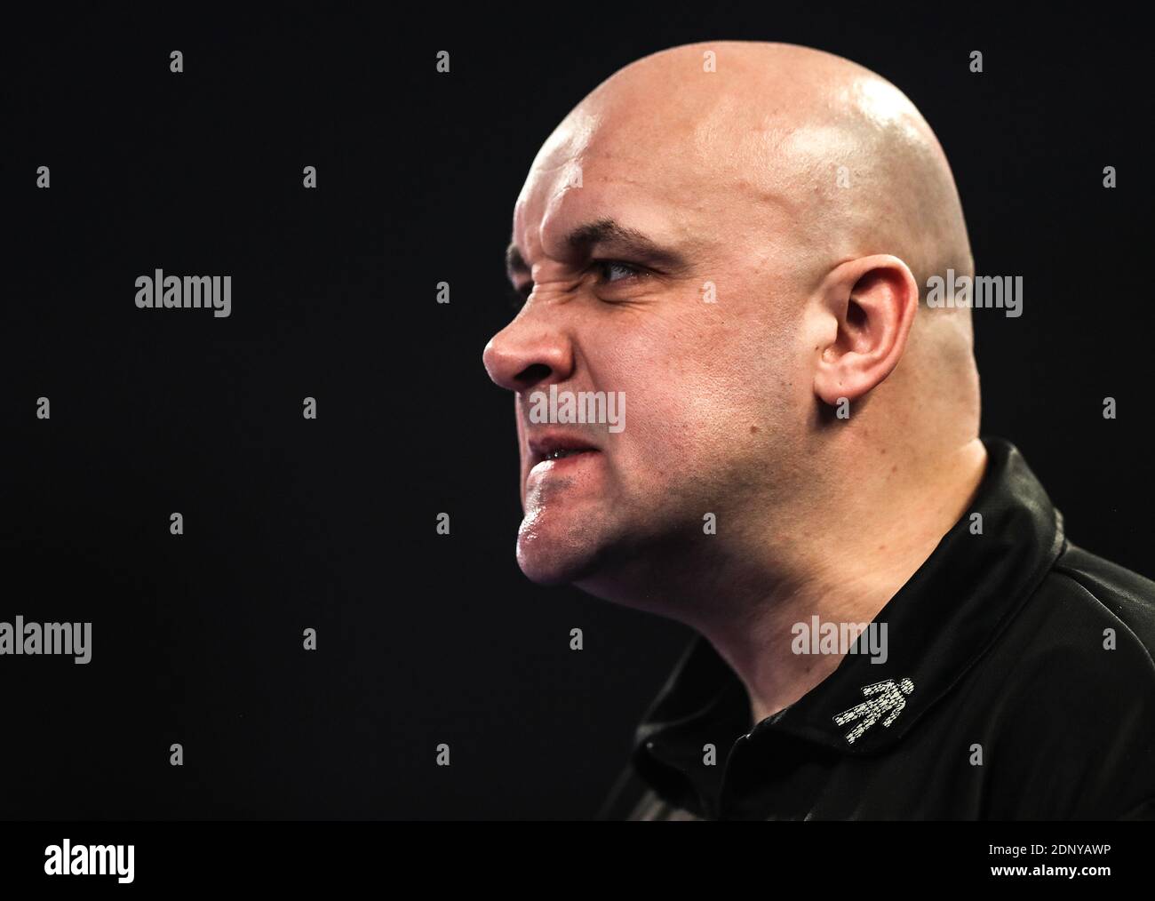 Jamie Hughes during day four of the William Hill World Darts ...
