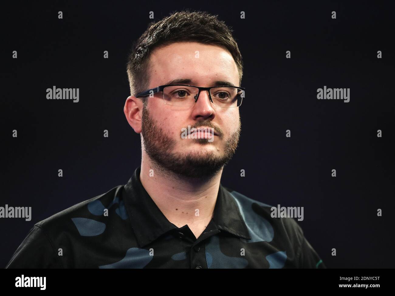 Adam Hunt during day four of the William Hill World Darts Championship ...