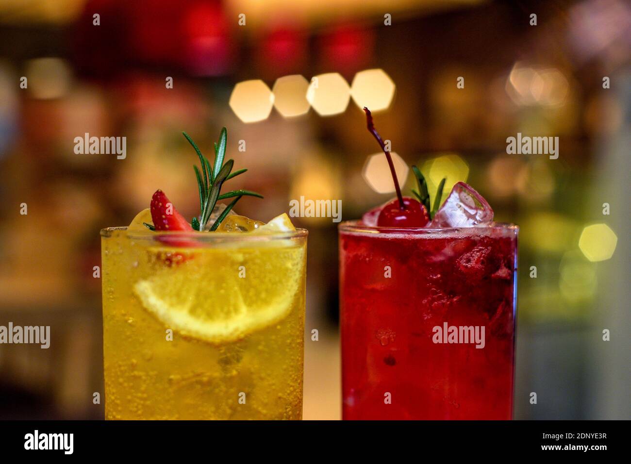 Italian soda drinking hi-res stock photography and images - Alamy