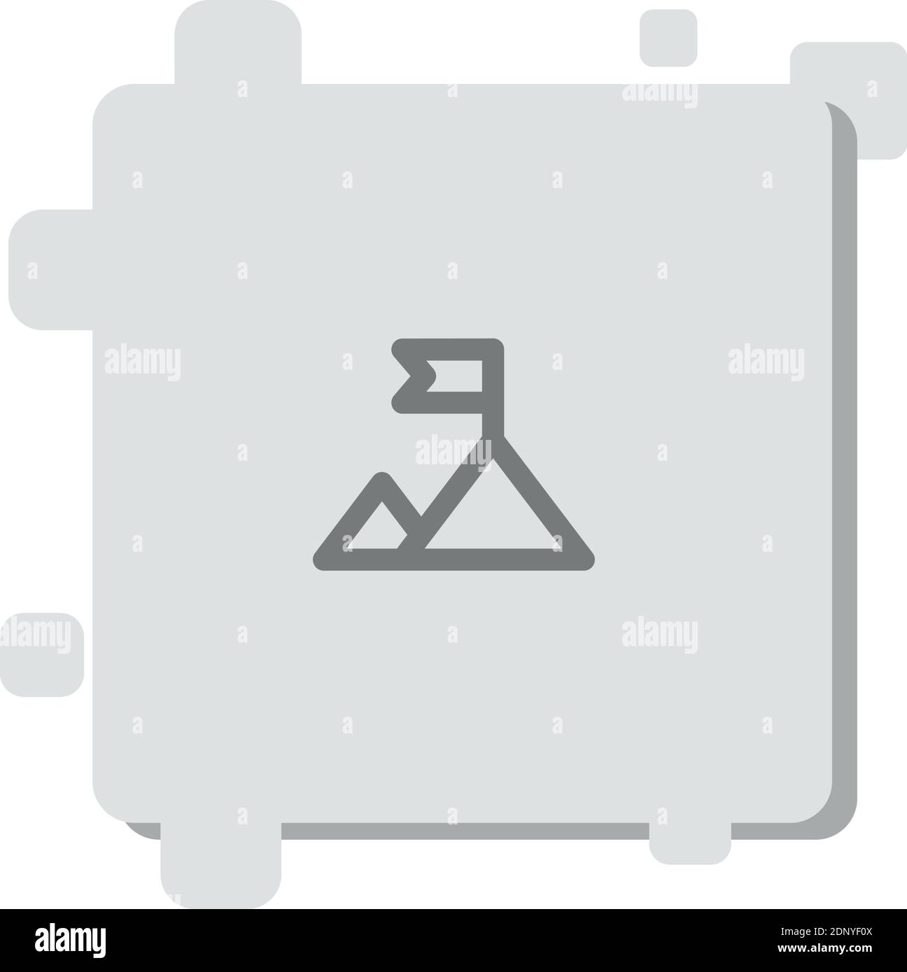 mission vector icon modern simple vector illustration Stock Vector ...