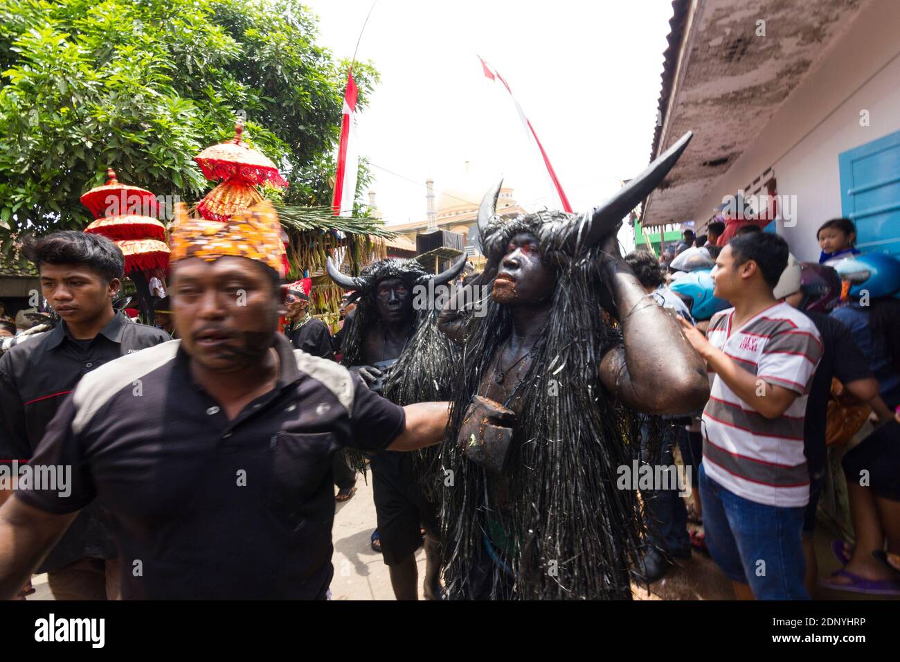 Kebo-keboan is a traditional ceremony in Alasmalang village, Banyuwangi ...