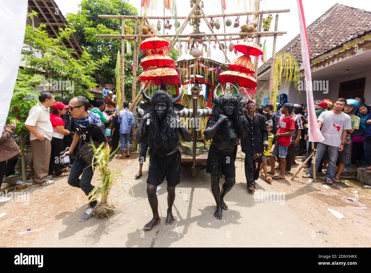 Kebo-keboan is a traditional ceremony in Alasmalang village, Banyuwangi ...