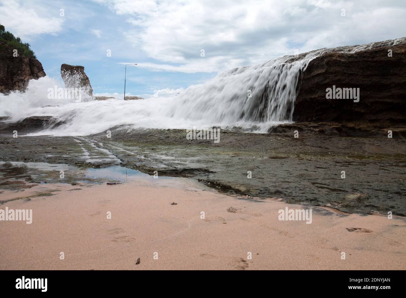 Klayar Beach is one of the tourist destinations in Pacitan district ...