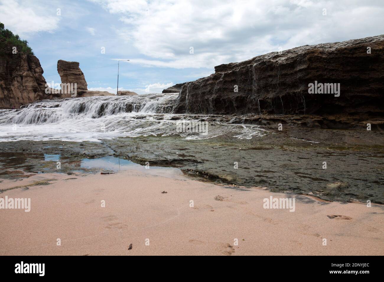 Klayar Beach is one of the tourist destinations in Pacitan district ...