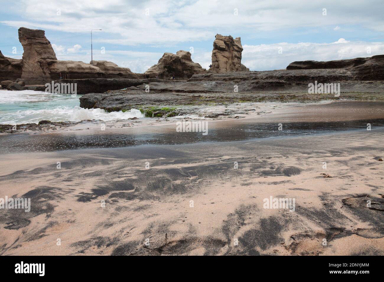 Klayar Beach is one of the tourist destinations in Pacitan district ...