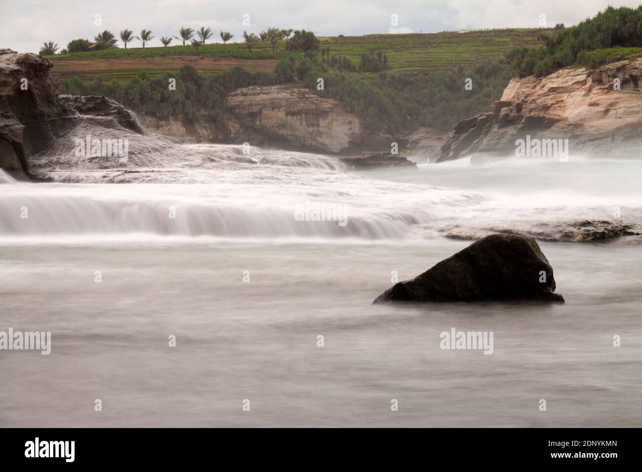Klayar Beach is one of the tourist destinations in Pacitan district ...
