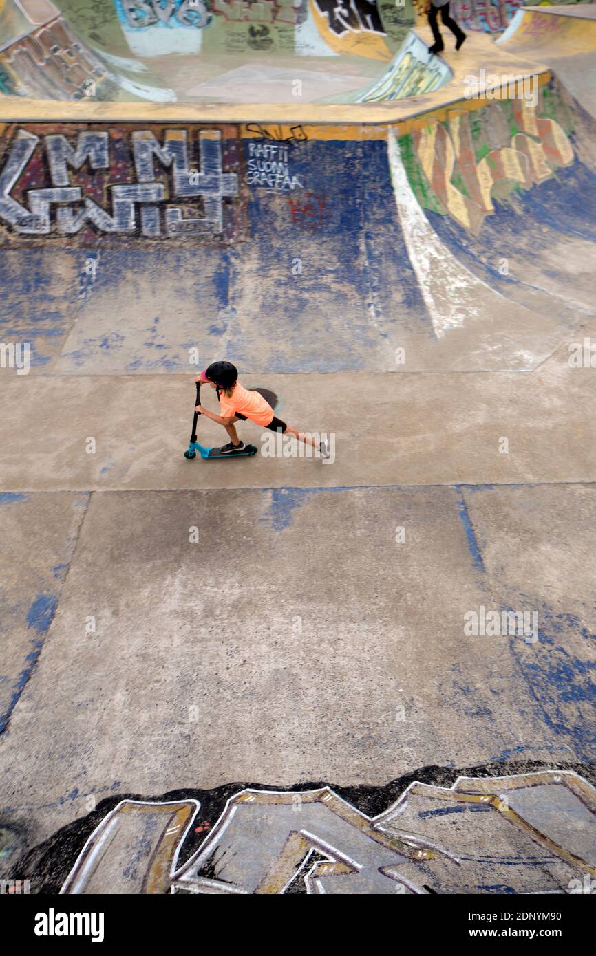 Scooter ramp hi-res stock photography and images - Alamy