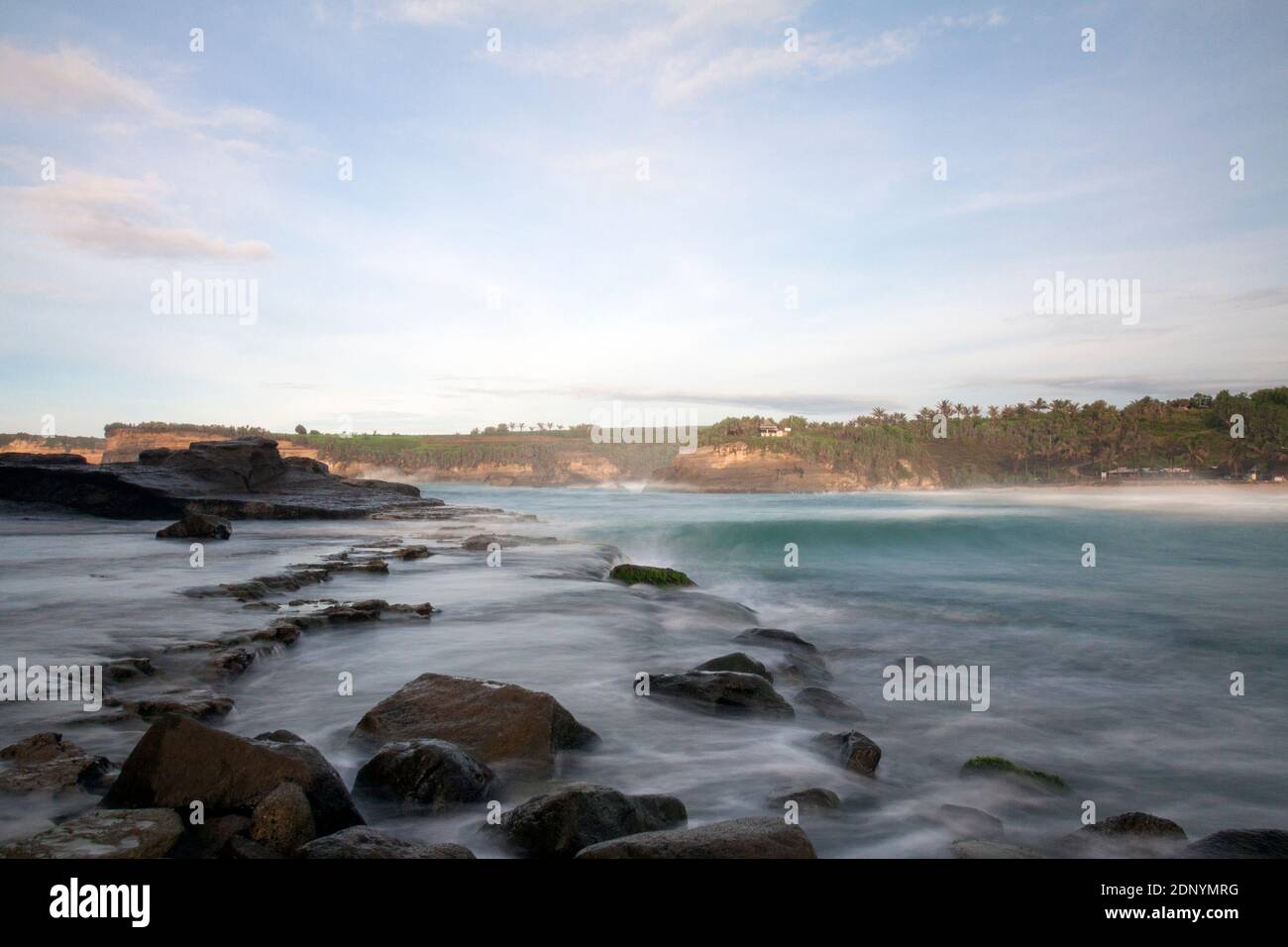 Klayar Beach is one of the tourist destinations in Pacitan district ...