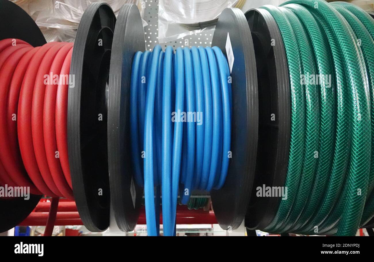 Flexible rubber hoses hi-res stock photography and images - Alamy