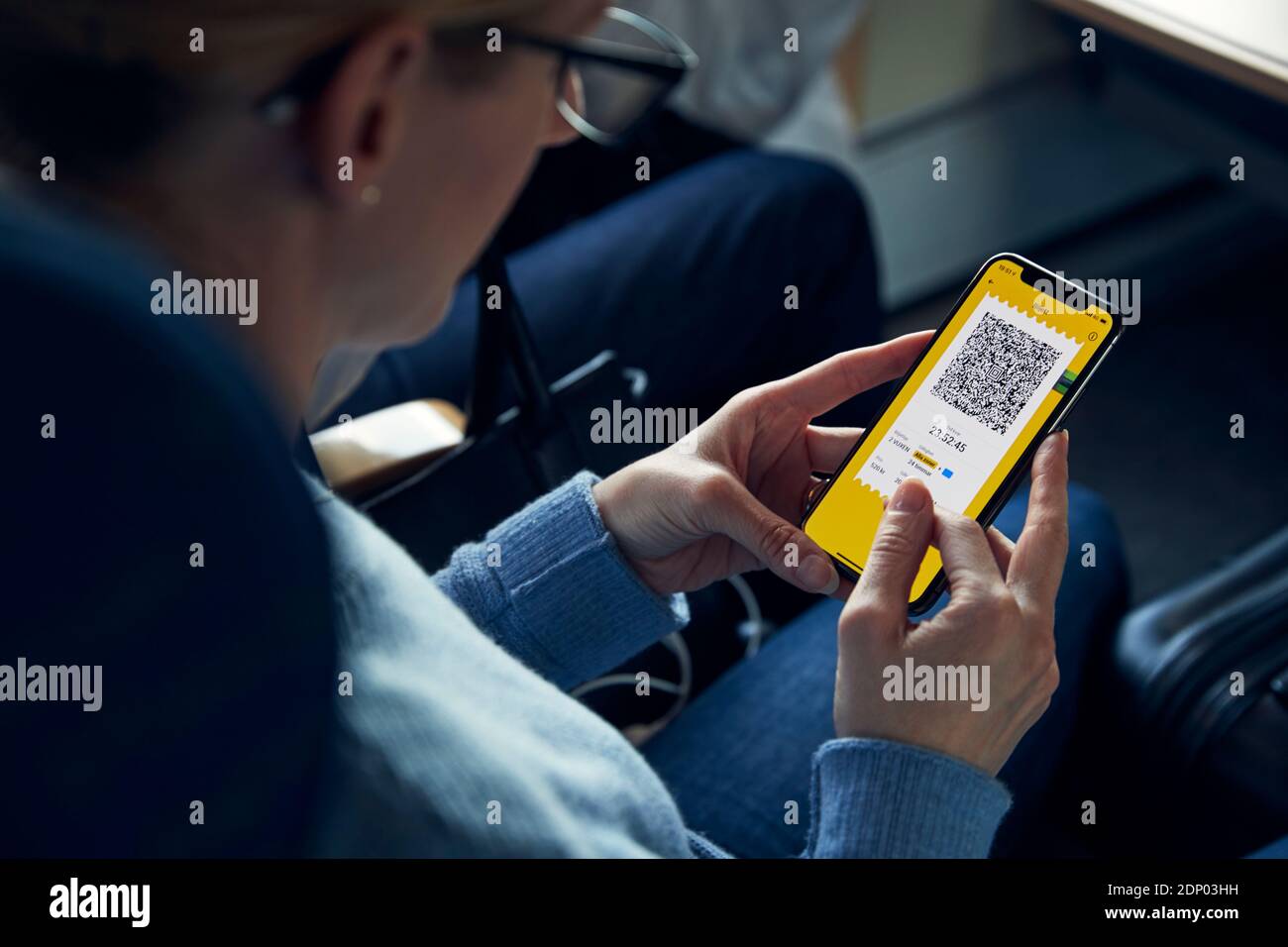 Qr code ticket hi-res stock photography and images - Alamy