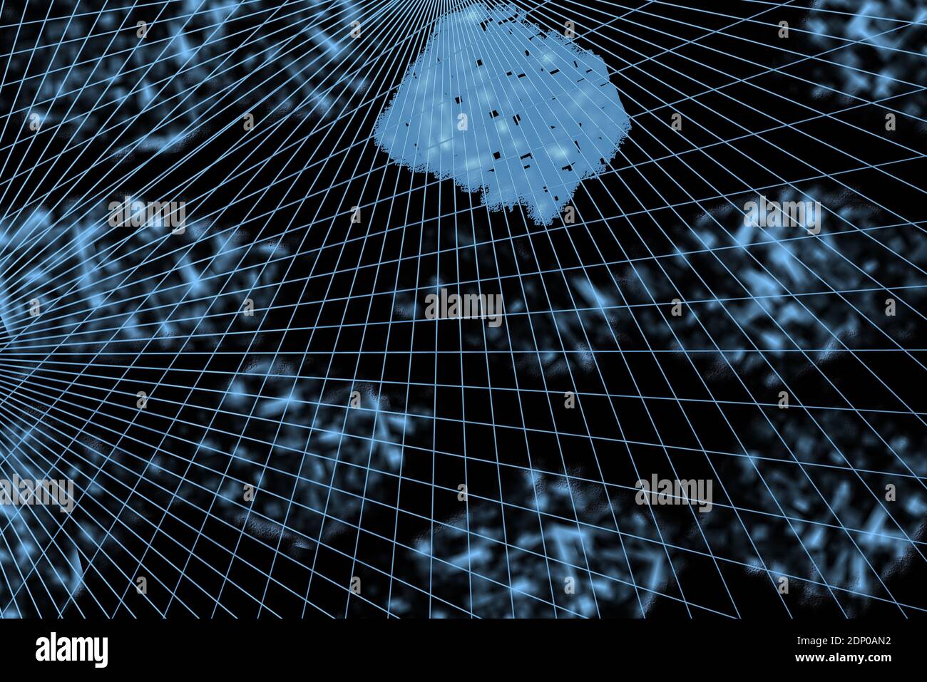 Geometric Digital Abstract technology background. Futuristic concept ...