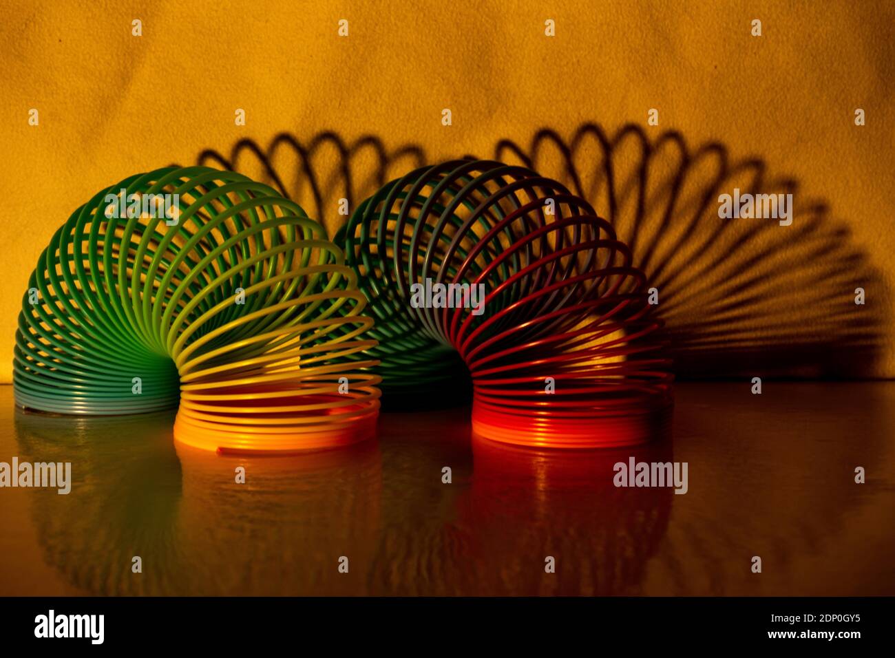 Spiral metal toy hi-res stock photography and images - Alamy