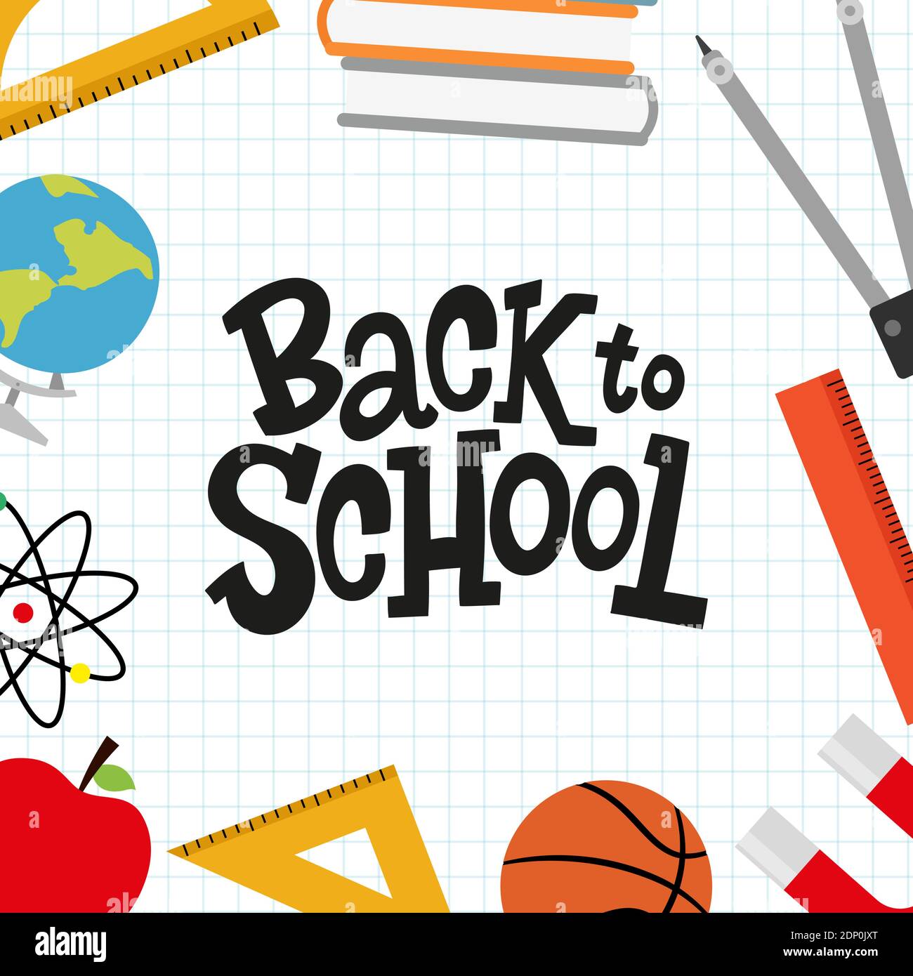 Tools Back to school student picture - Vector Stock Vector Image & Art ...