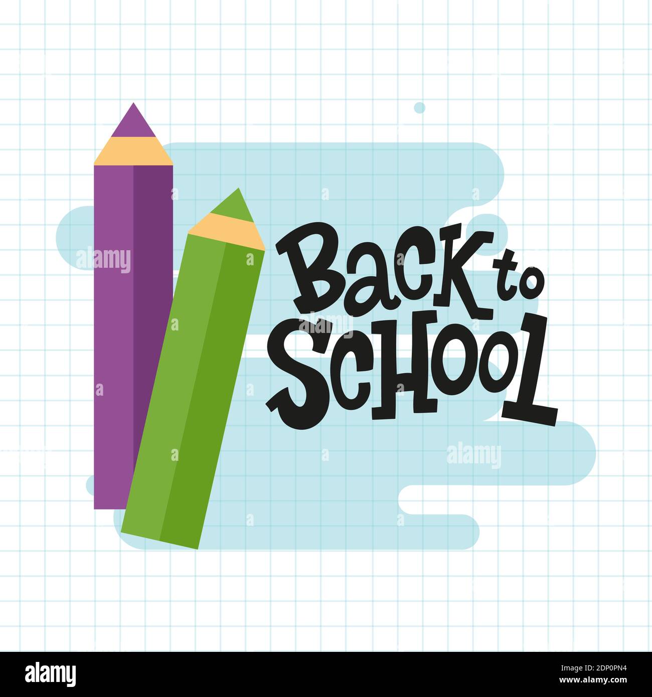 Pencils Back to school student picture - Vector Stock Vector Image ...