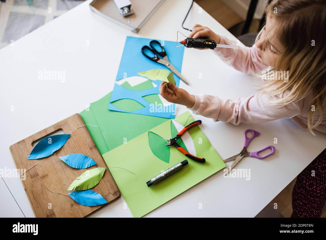 Handicraft girl hi-res stock photography and images - Alamy