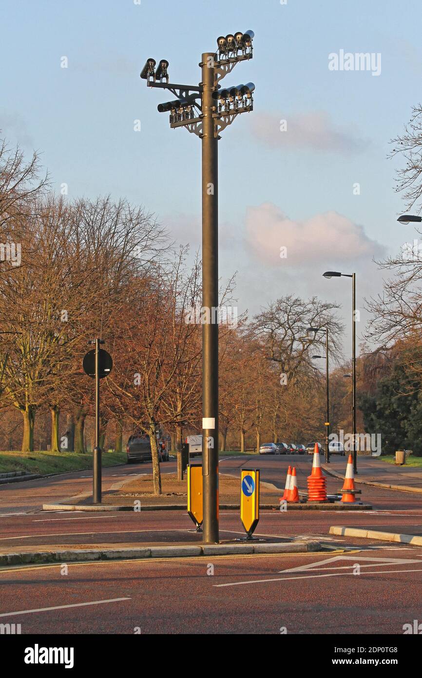 CCTV Camera for Traffic Surveillance Monitoring Security Stock Photo ...