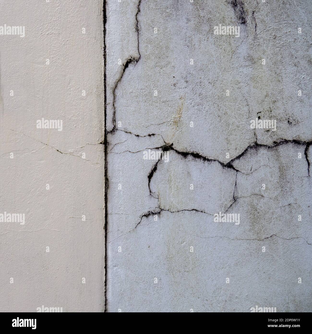 Wall detail, abstract background, square. Cracked Stock Photo - Alamy