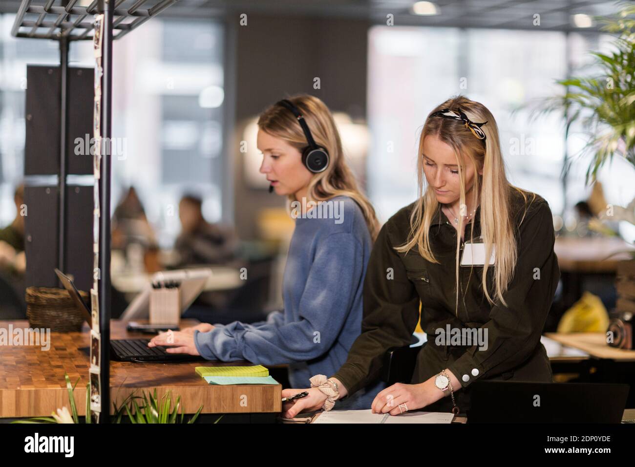 Women working in office Stock Photo - Alamy
