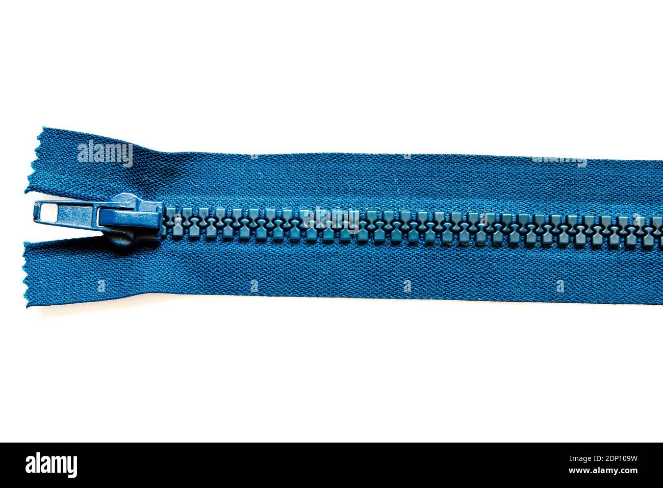 zipper isolated on a white background Stock Photo - Alamy