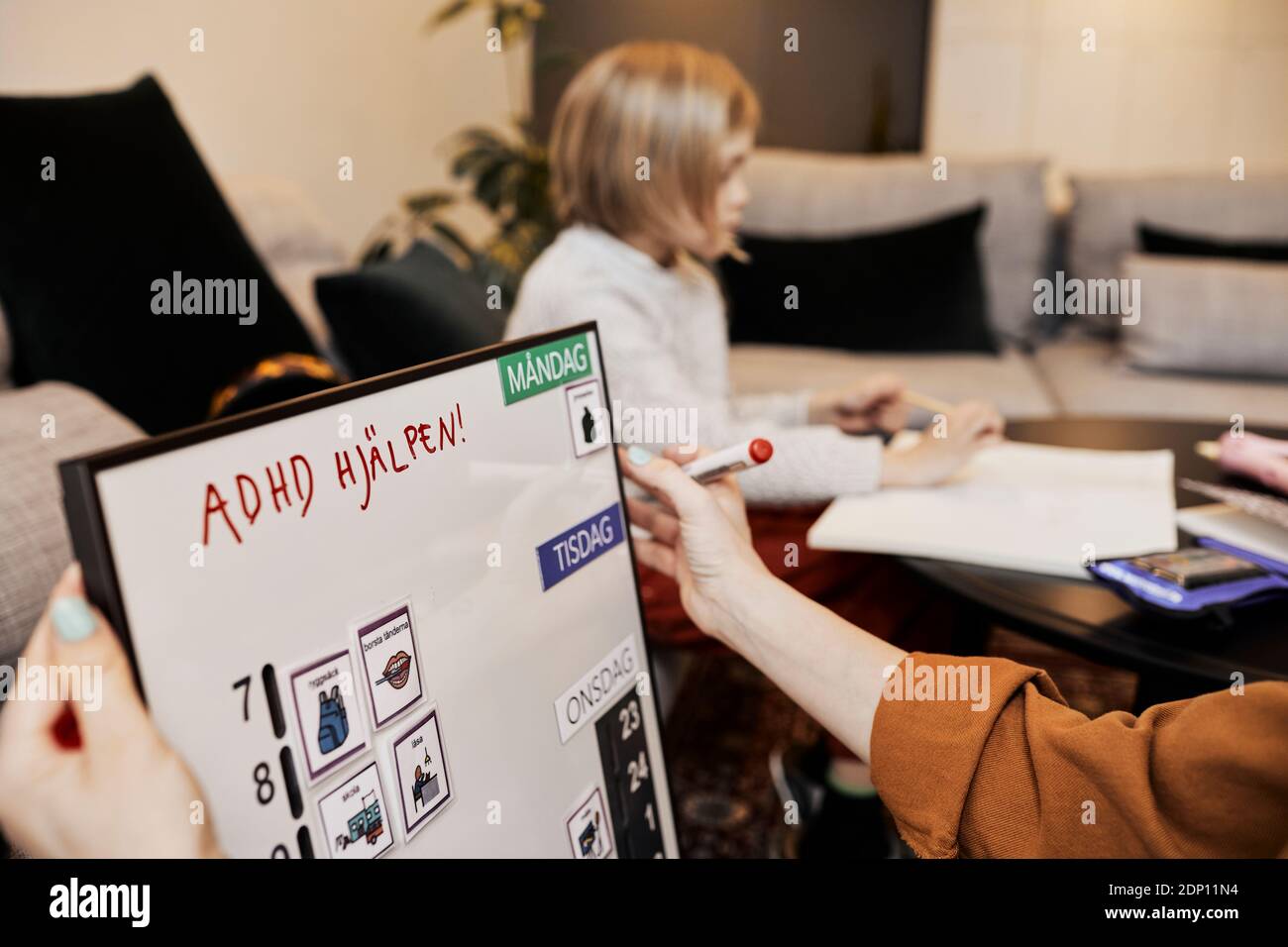 ADHD therapy office Stock Photo - Alamy