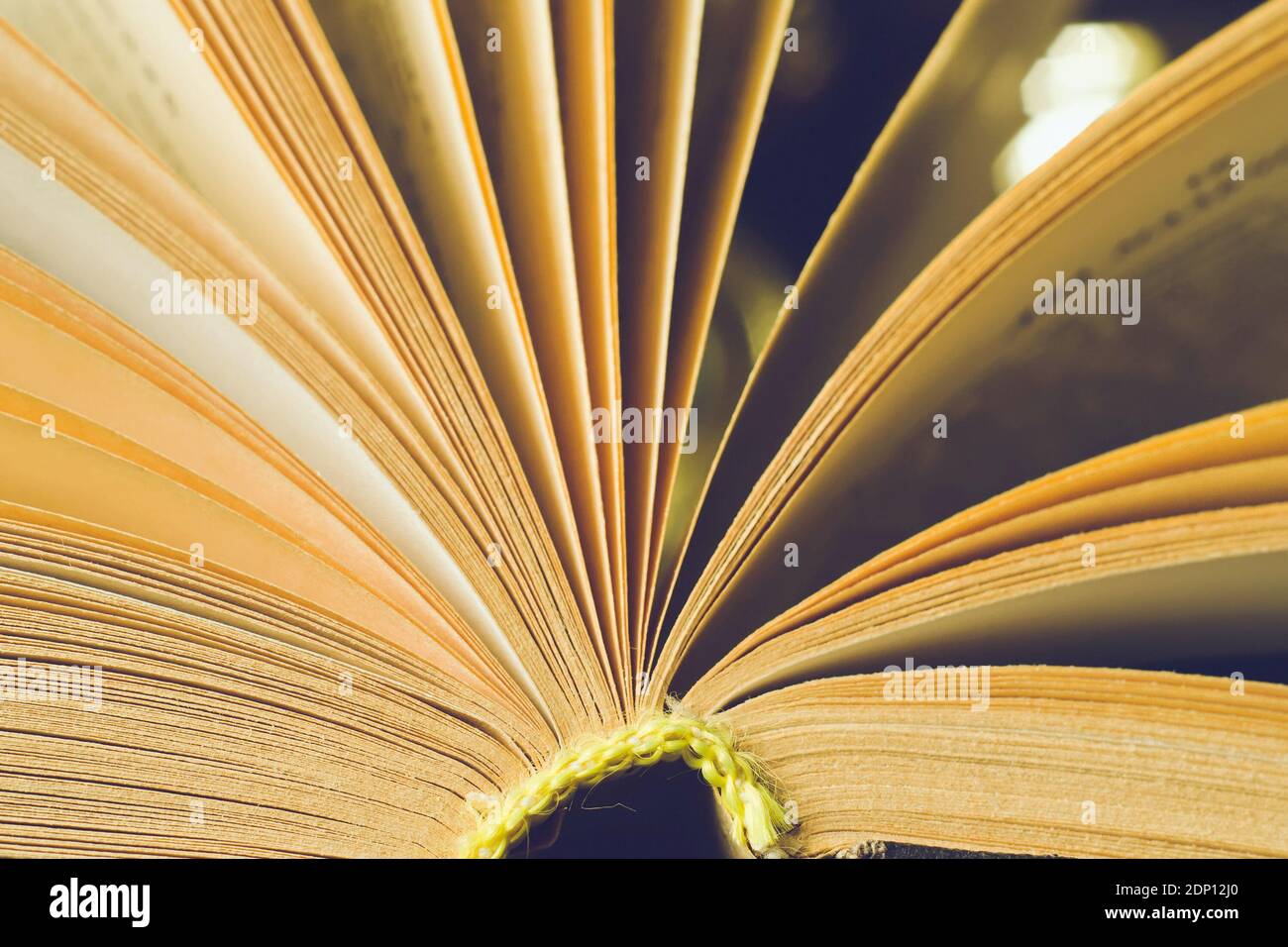 book macro as a background Stock Photo - Alamy