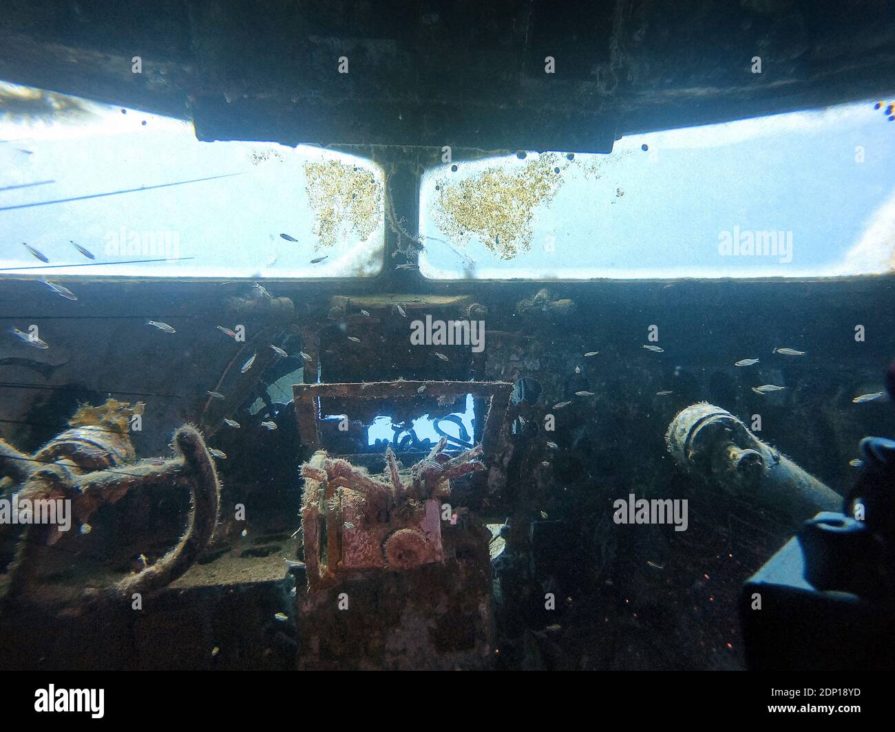 An image inside the plane wreck. Antalya Turkey Stock Photo - Alamy