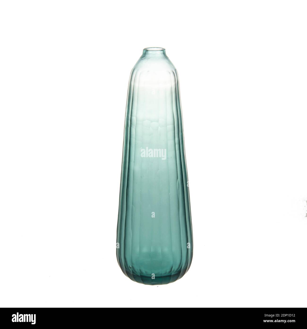 decorative colored glass bottle on white background isolated Stock ...