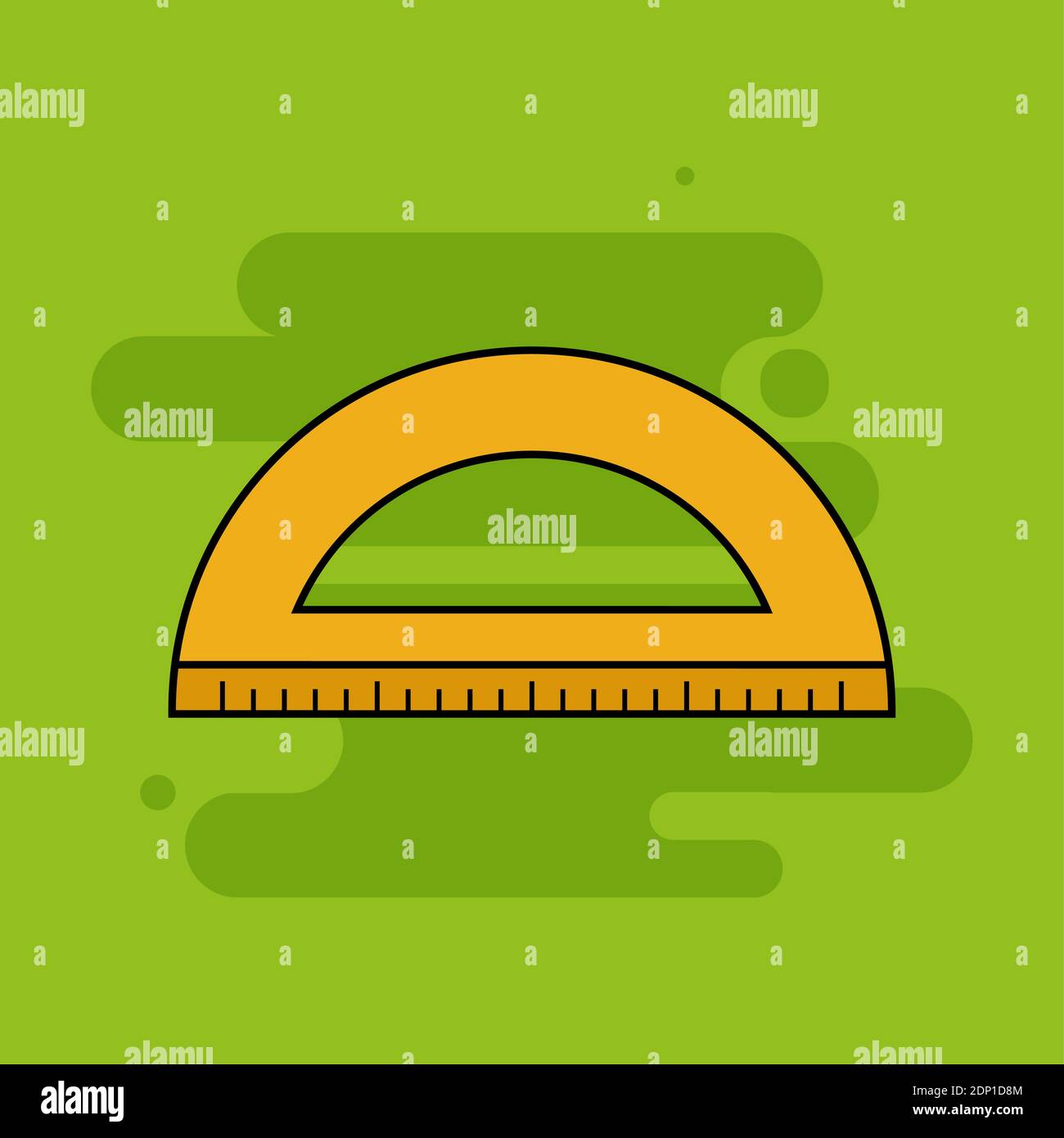 Ruler back to school picture icon - Vector Stock Vector Image & Art - Alamy