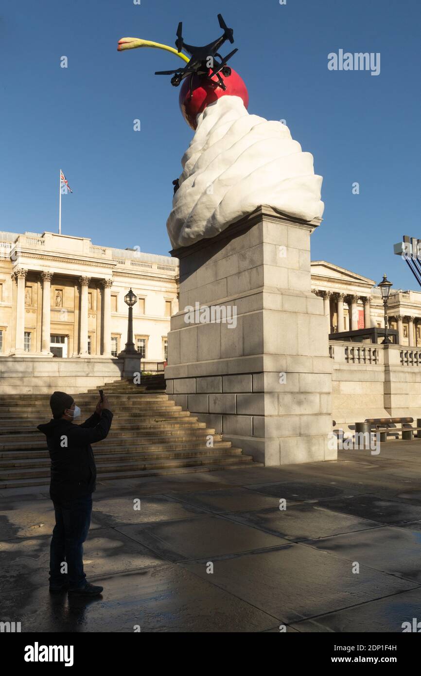 Trafalgar square fourth plinth hi-res stock photography and images - Alamy
