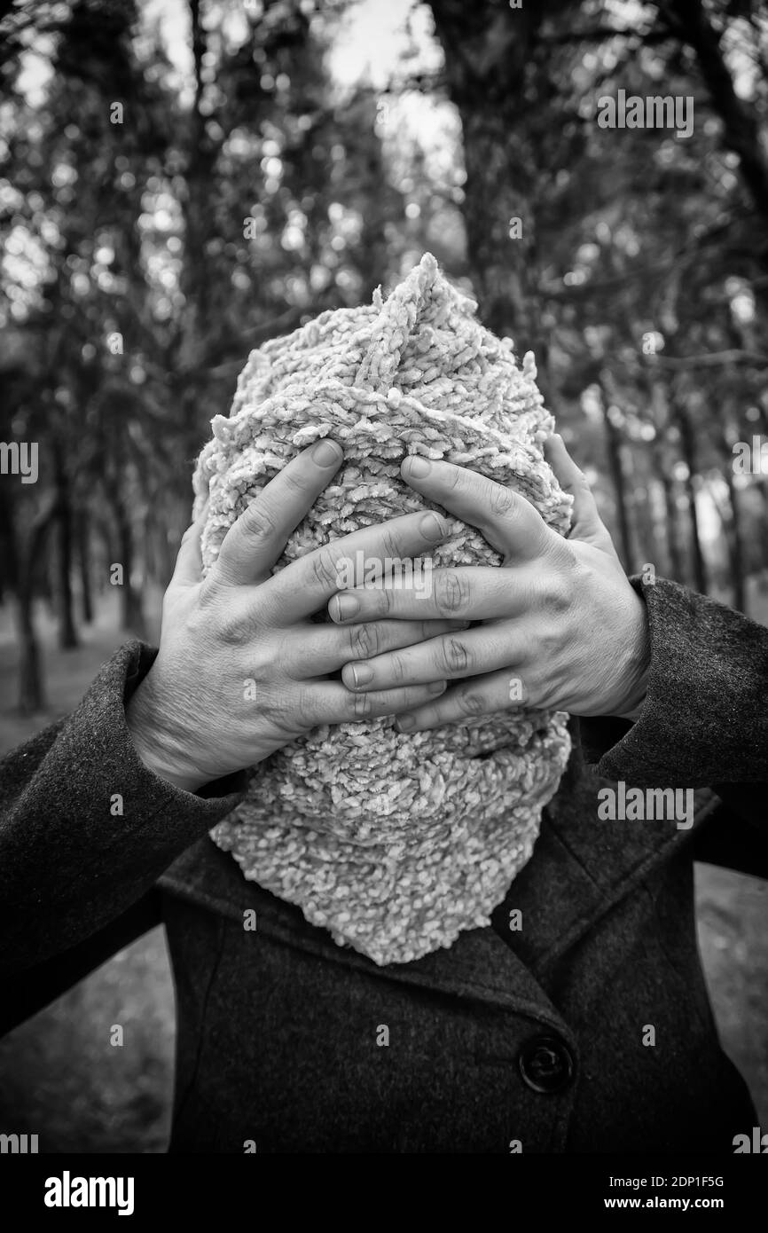 Portrait masked thief isolated hi-res stock photography and images - Alamy