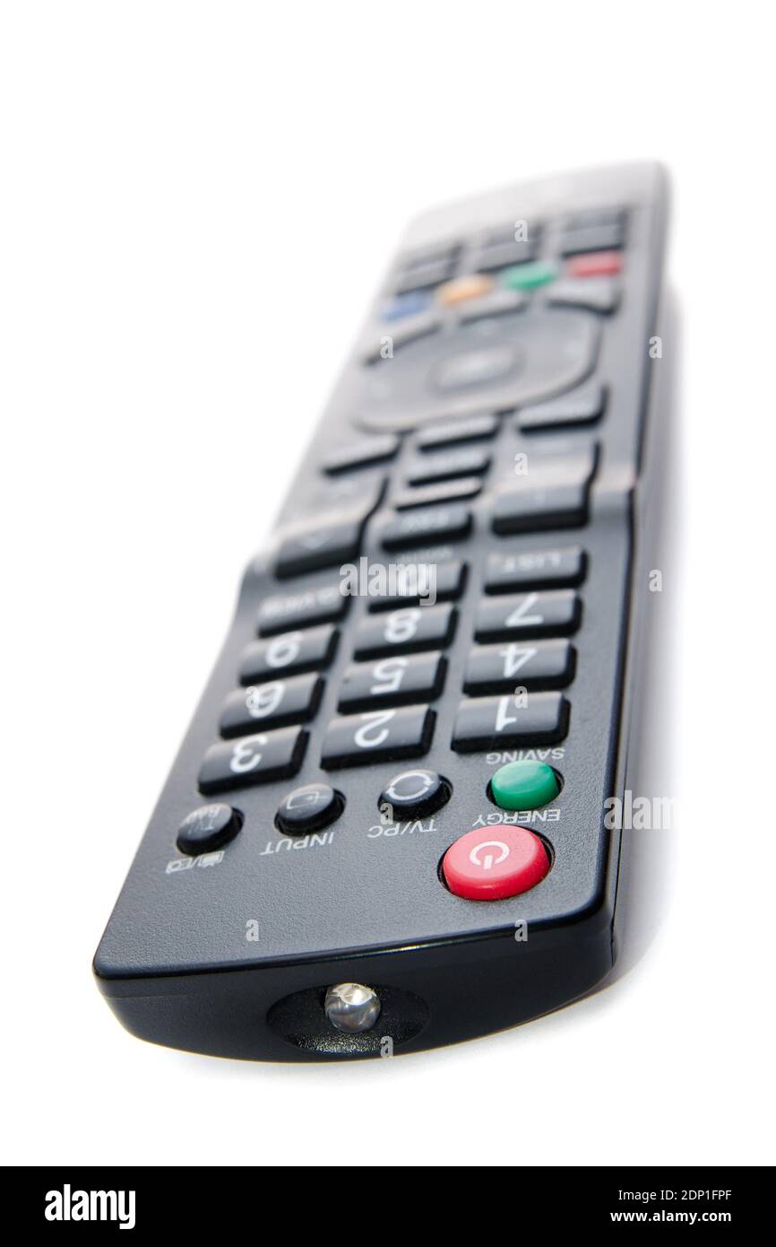 remote isolated on a white background Stock Photo - Alamy