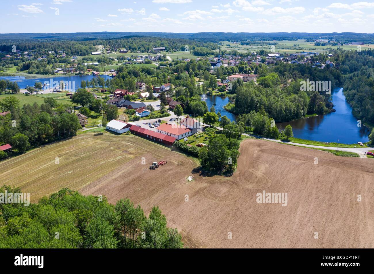 Rural community river hi-res stock photography and images - Alamy