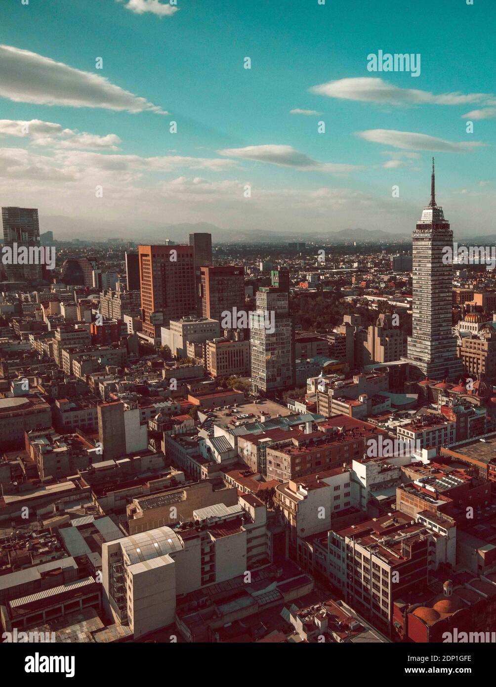 Mexico city from torre latinoamericana hi-res stock photography and ...
