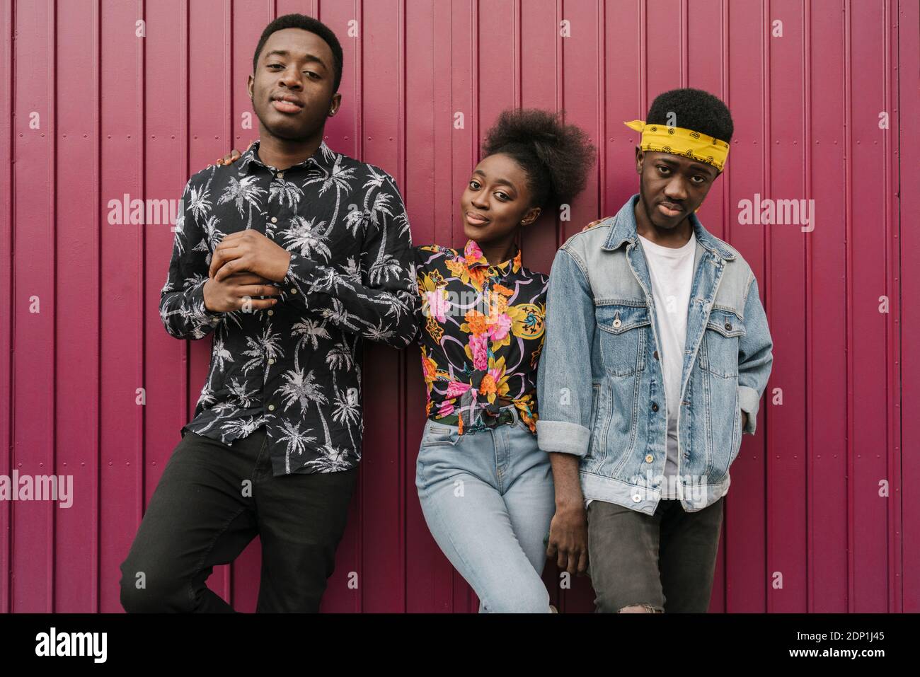 Group picture of three friends Stock Photo - Alamy