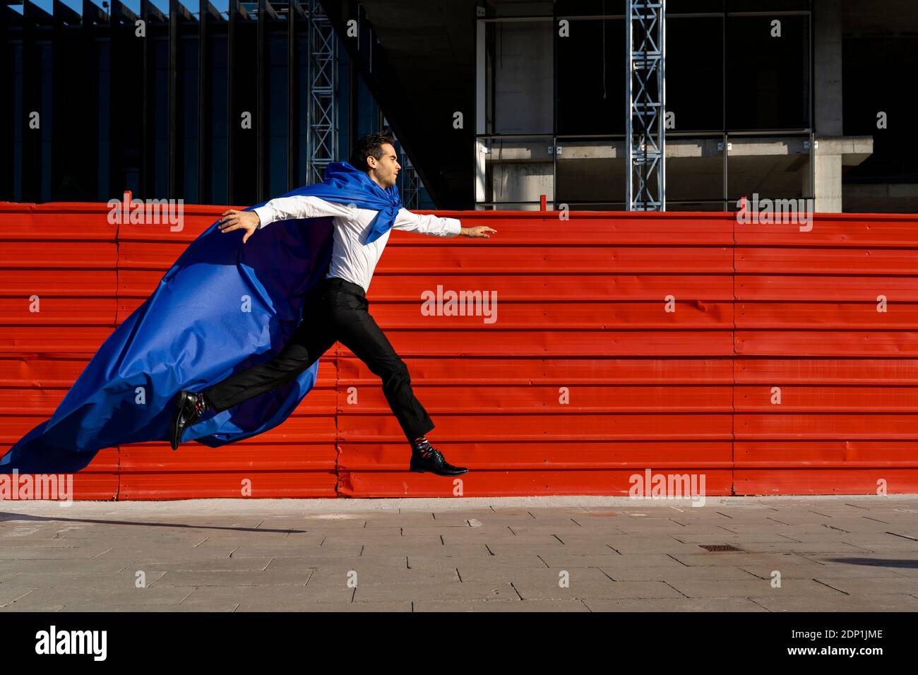 Man jump cape hi-res stock photography and images - Alamy