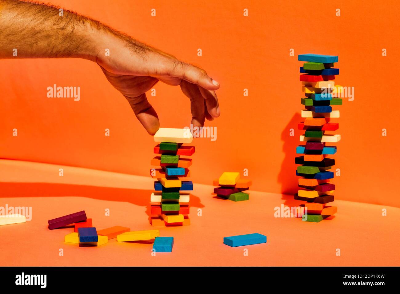 Stacking blocks hi-res stock photography and images - Alamy