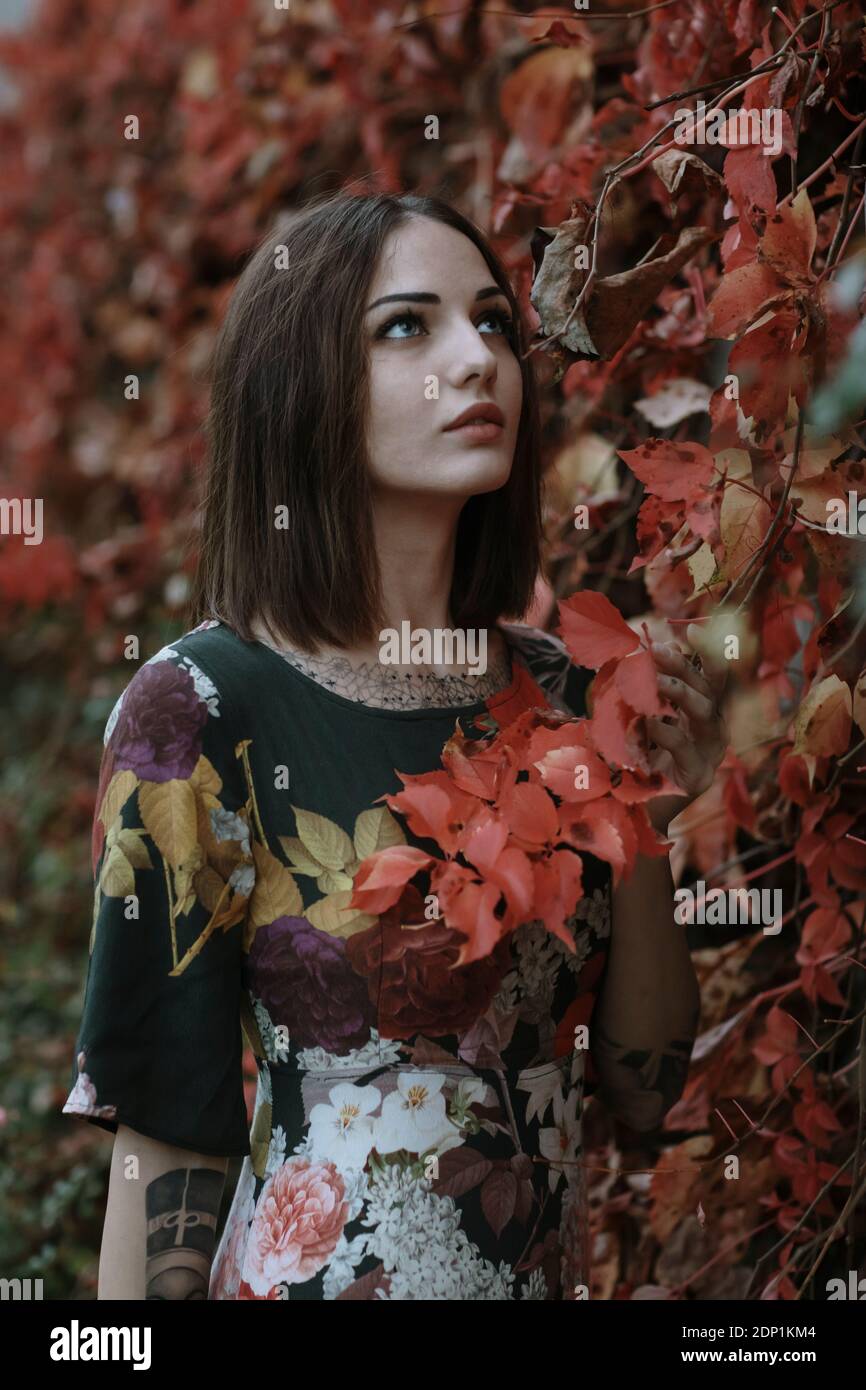 Ivy creeping woman hi-res stock photography and images - Alamy