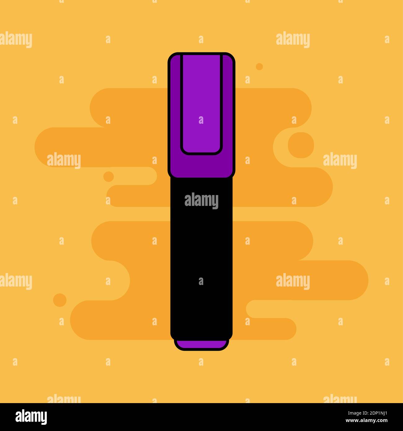 Marker back to school Picture icon - Vector Stock Vector Image & Art ...