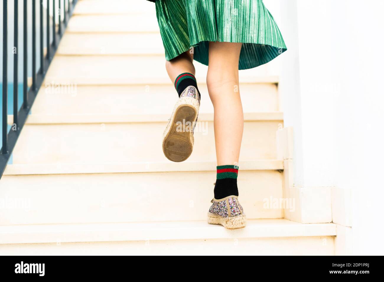 Running upstairs home hi-res stock photography and images - Alamy