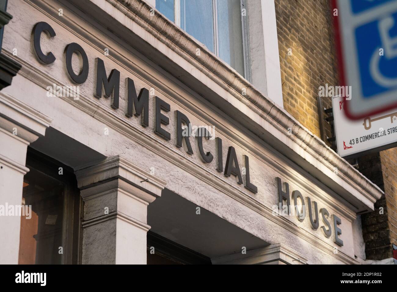 Commercial House, Commercial Street Stock Photo - Alamy