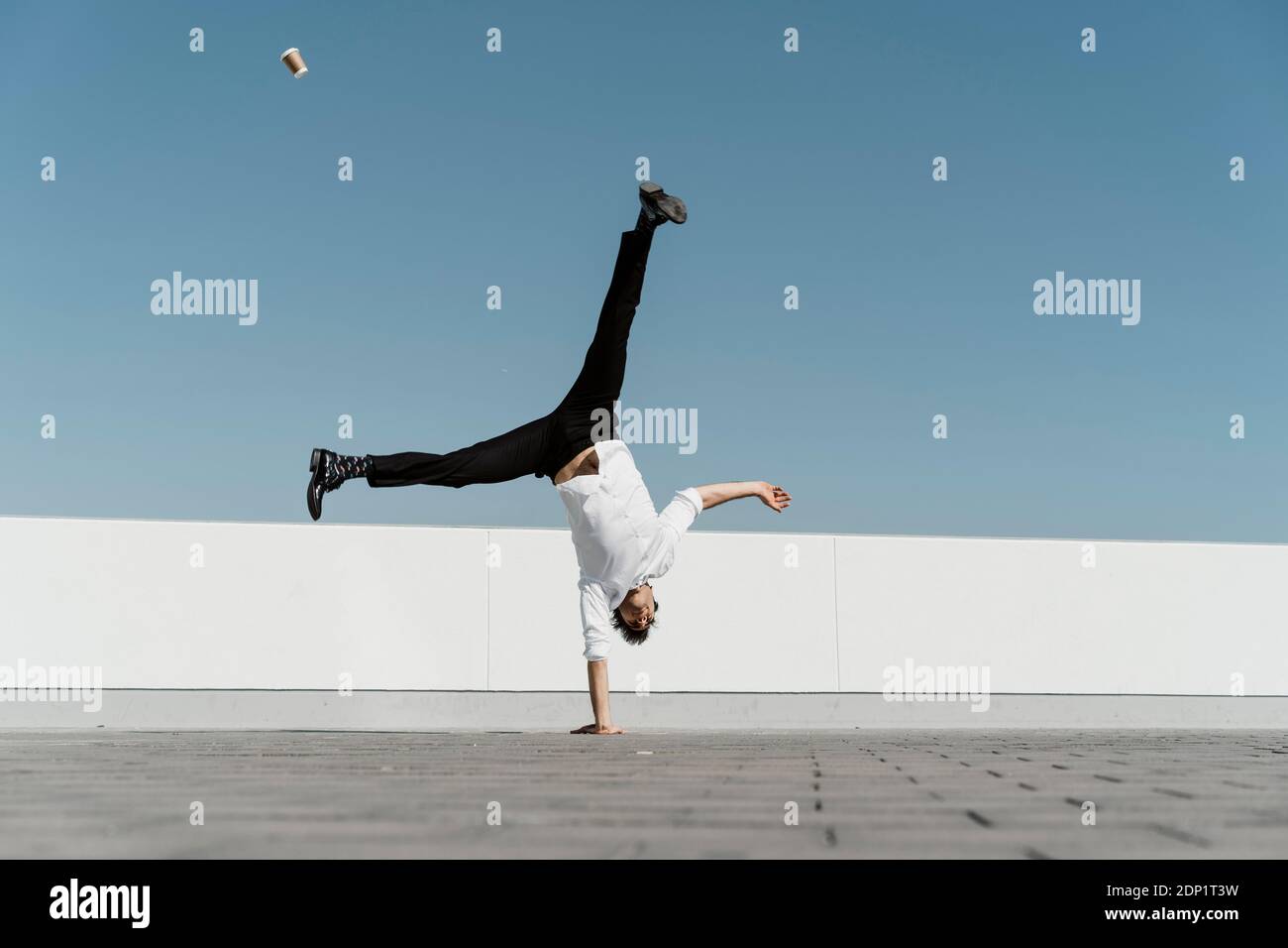 Man doing handstands hi-res stock photography and images - Alamy