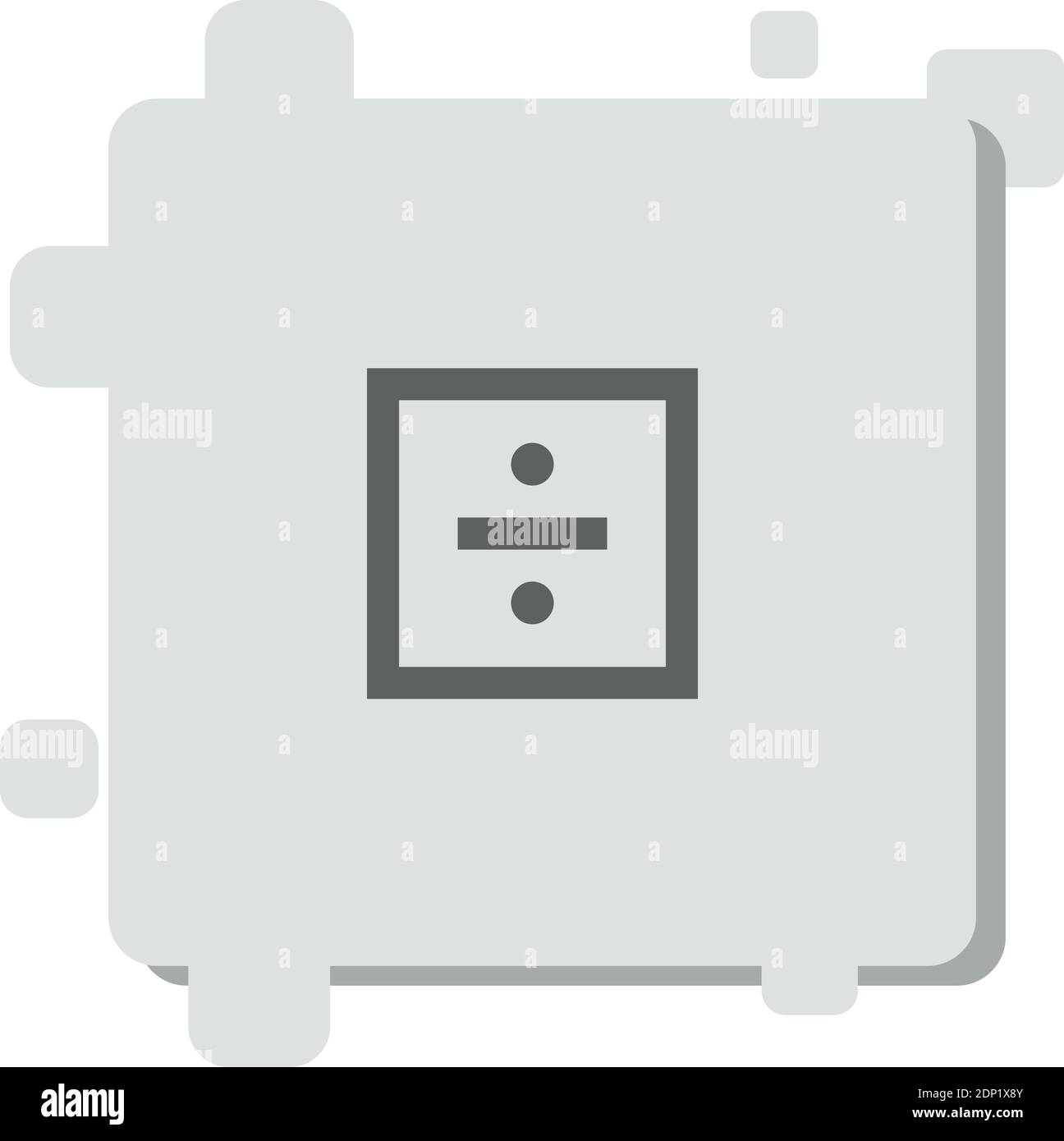 division vector icon modern simple vector illustration Stock Vector ...