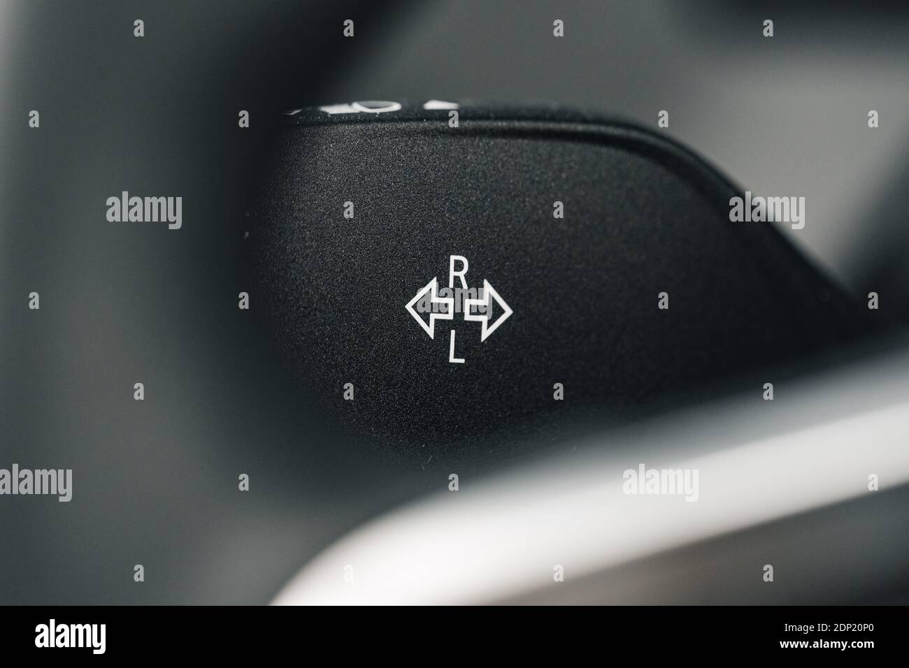 Buttons panel of the car on the dashboard Stock Photo - Alamy