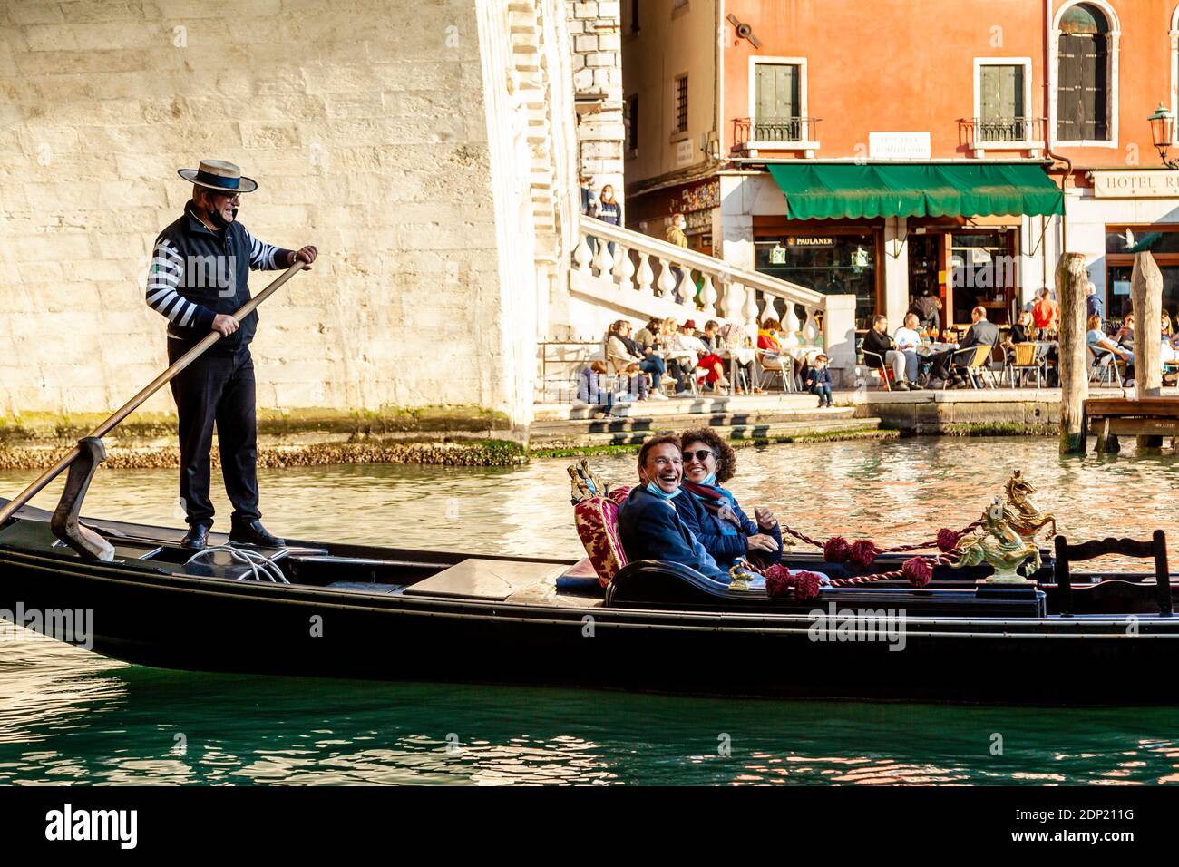 Happy gondolier hi-res stock photography and images - Alamy