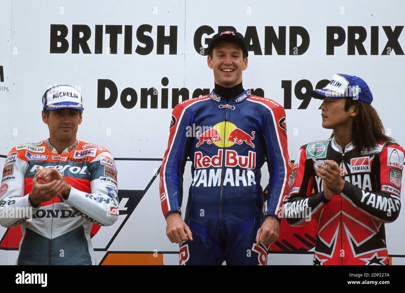Simon Crafar (AUST), Abe, Doohan,Podium 500,British motorcycle Grand ...