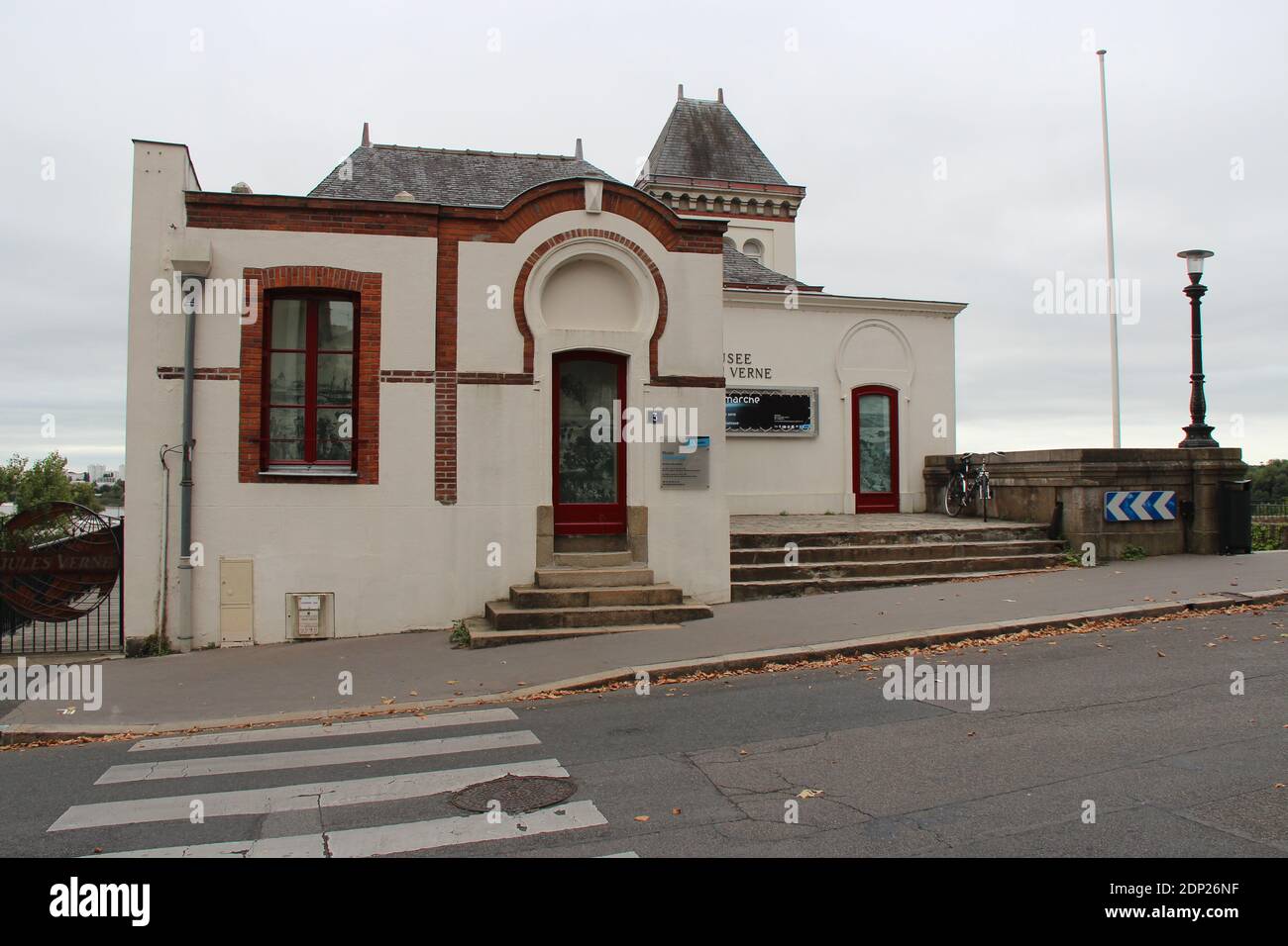 jules verne house in nantes in france Stock Photo - Alamy