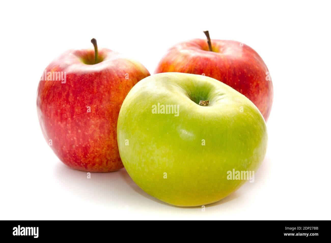 apples isolated on a white background Stock Photo - Alamy