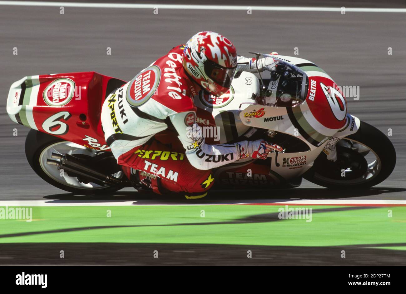 Daryl Beattie(AUST), Suzuki 500, France moto GP 1997 Le Castellet Stock ...