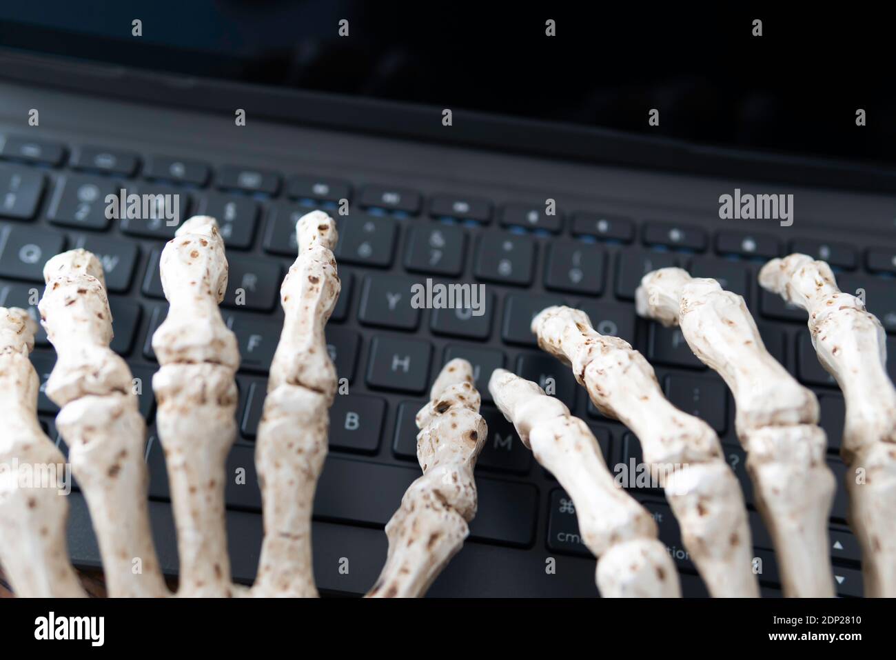 Skeleton key on computer keyboard hi-res stock photography and images ...