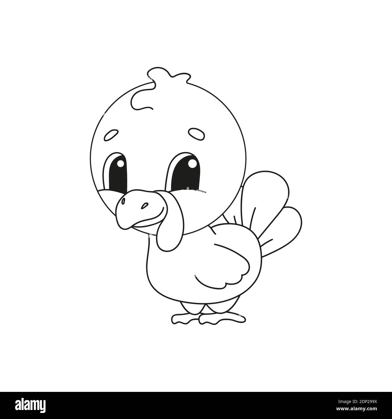 Cute Baby Turkey Drawing